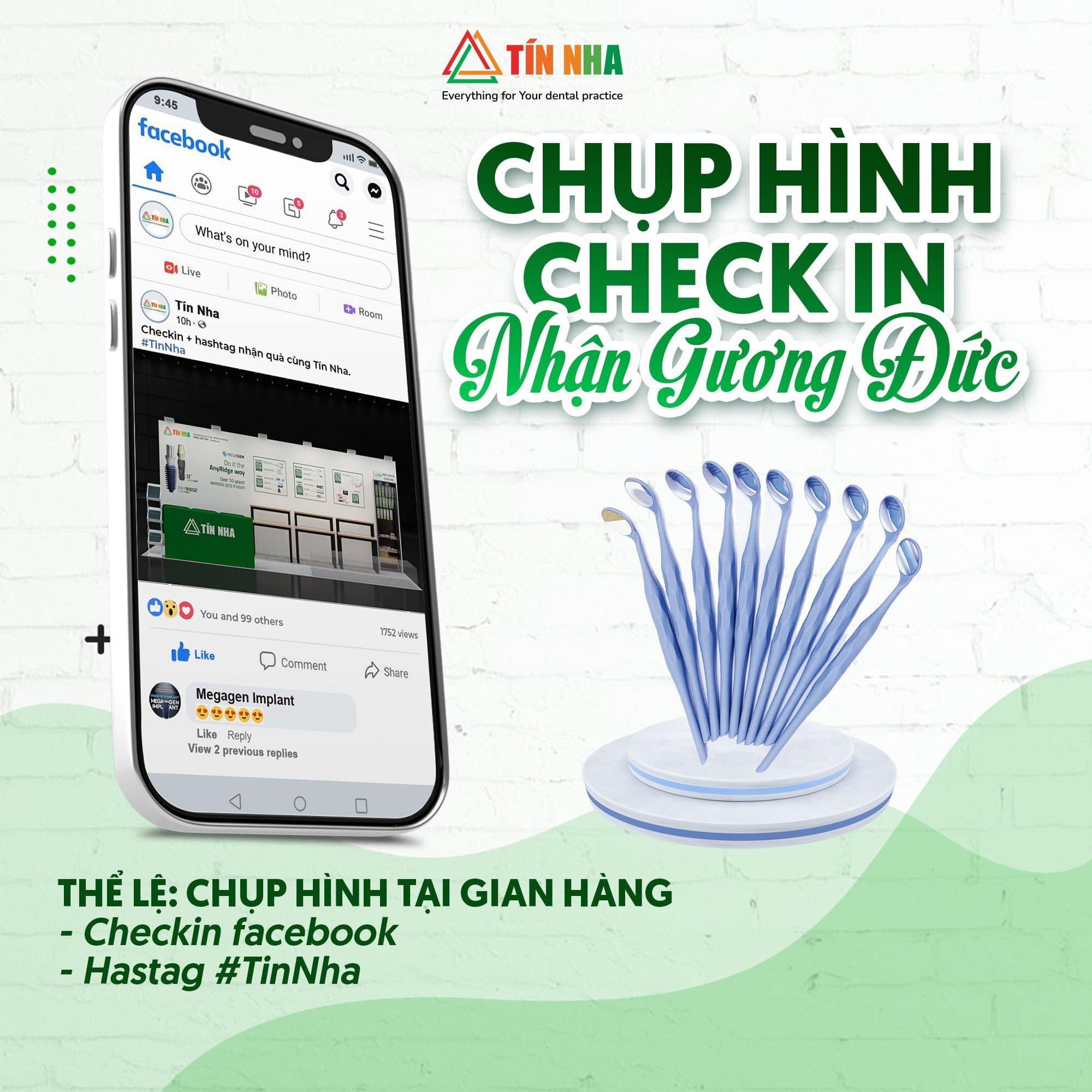 HỘI NGHỊ THÁNG 4 - CHỤP HÌNH CHECK IN - NHẬN QUÀ LIỀN TAY - Tín Nha
